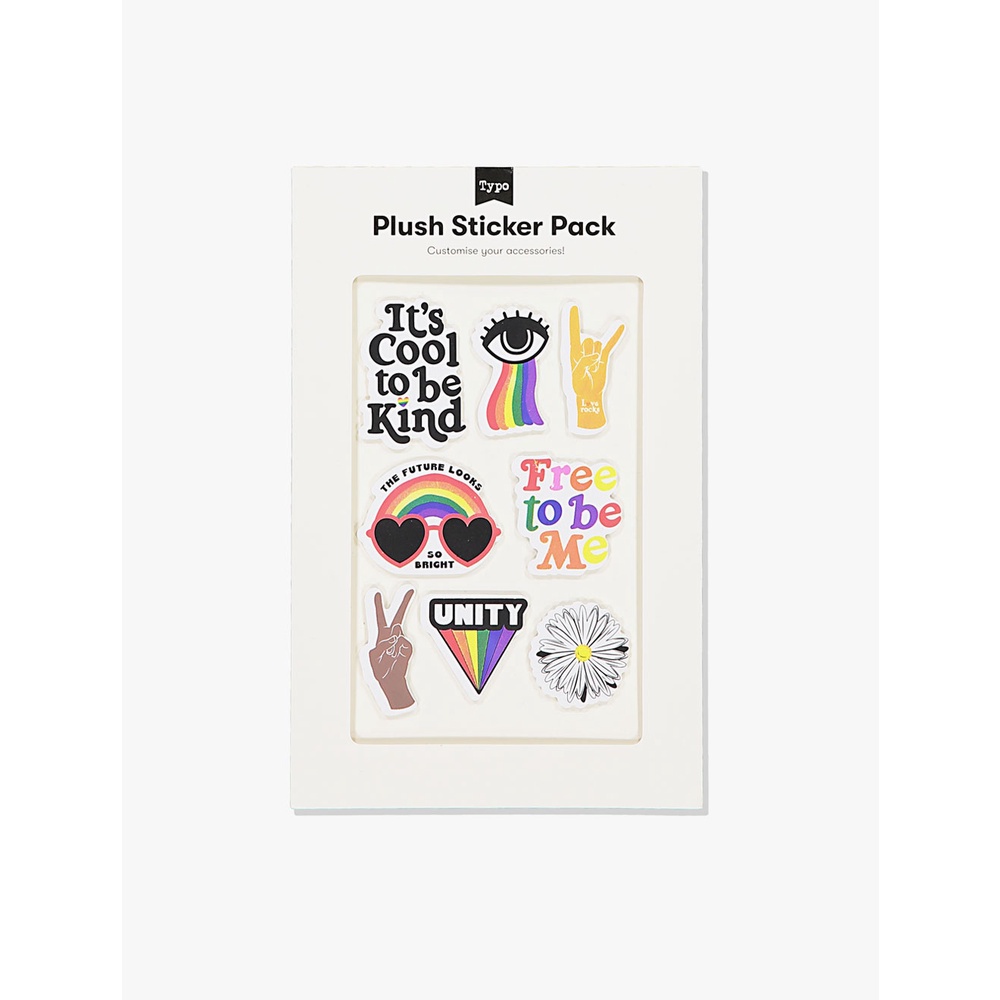 Jual Typo - Plush Sticker Pack | Shopee Indonesia