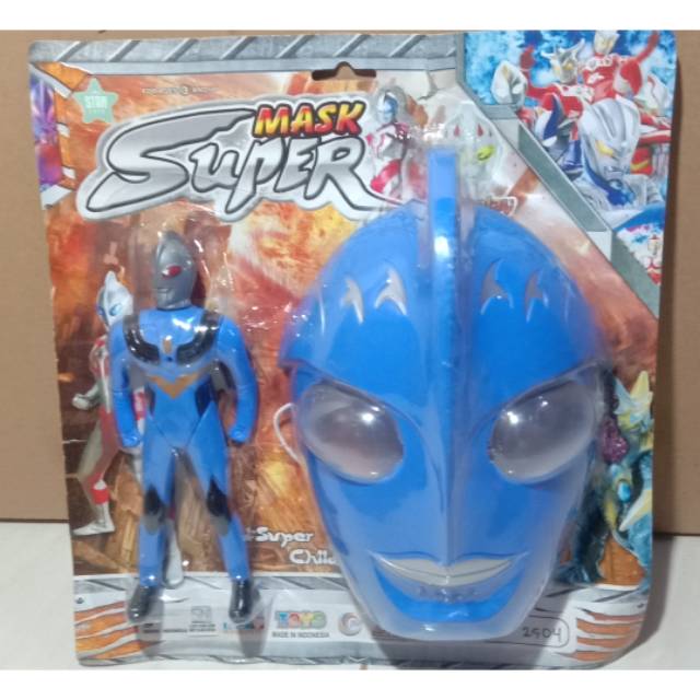 Jual AJ ST 2504 Mainan topeng ultramen + robot super mask baruuu TS ...
