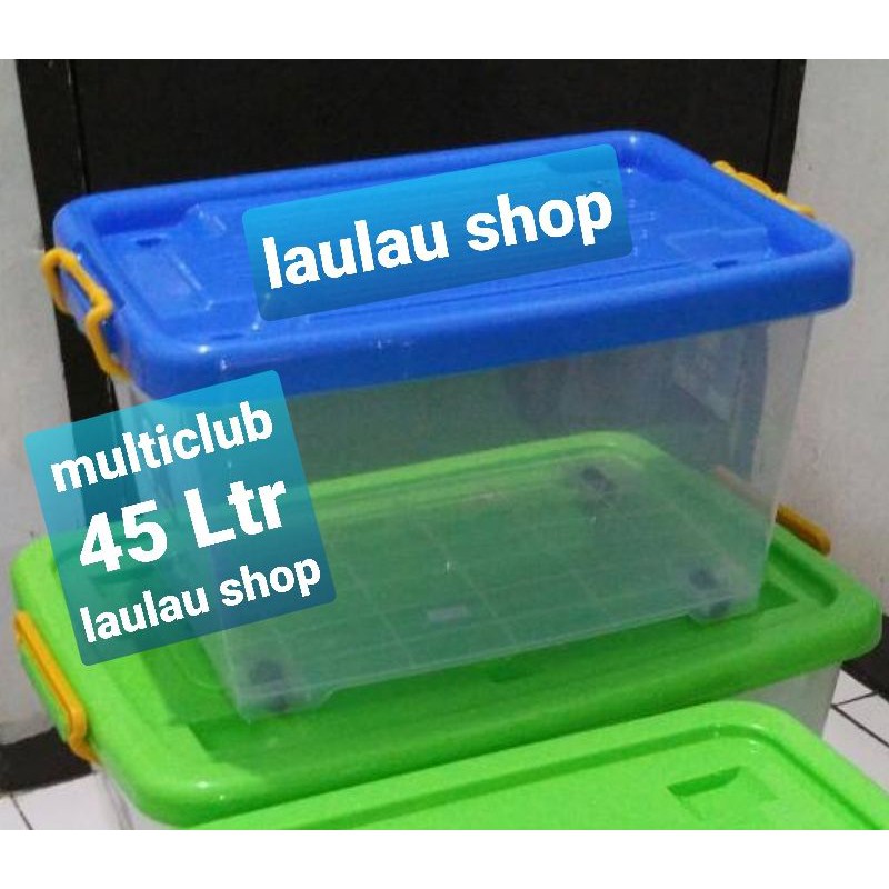 Jual Box Container Multiclub CB 45 Liter Kualitas Tebal Shinpo Sky CB45 ...