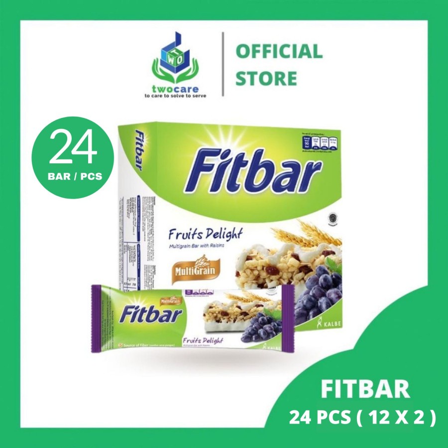Jual Fitbar Multigrain 2 Box Isi 24 Pcs Snack Cemilan Sehat All Varian ...