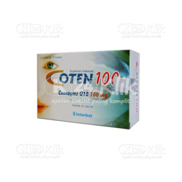 Jual COTEN 100 MG 10 KAPSUL {Per Strip} M | Shopee Indonesia