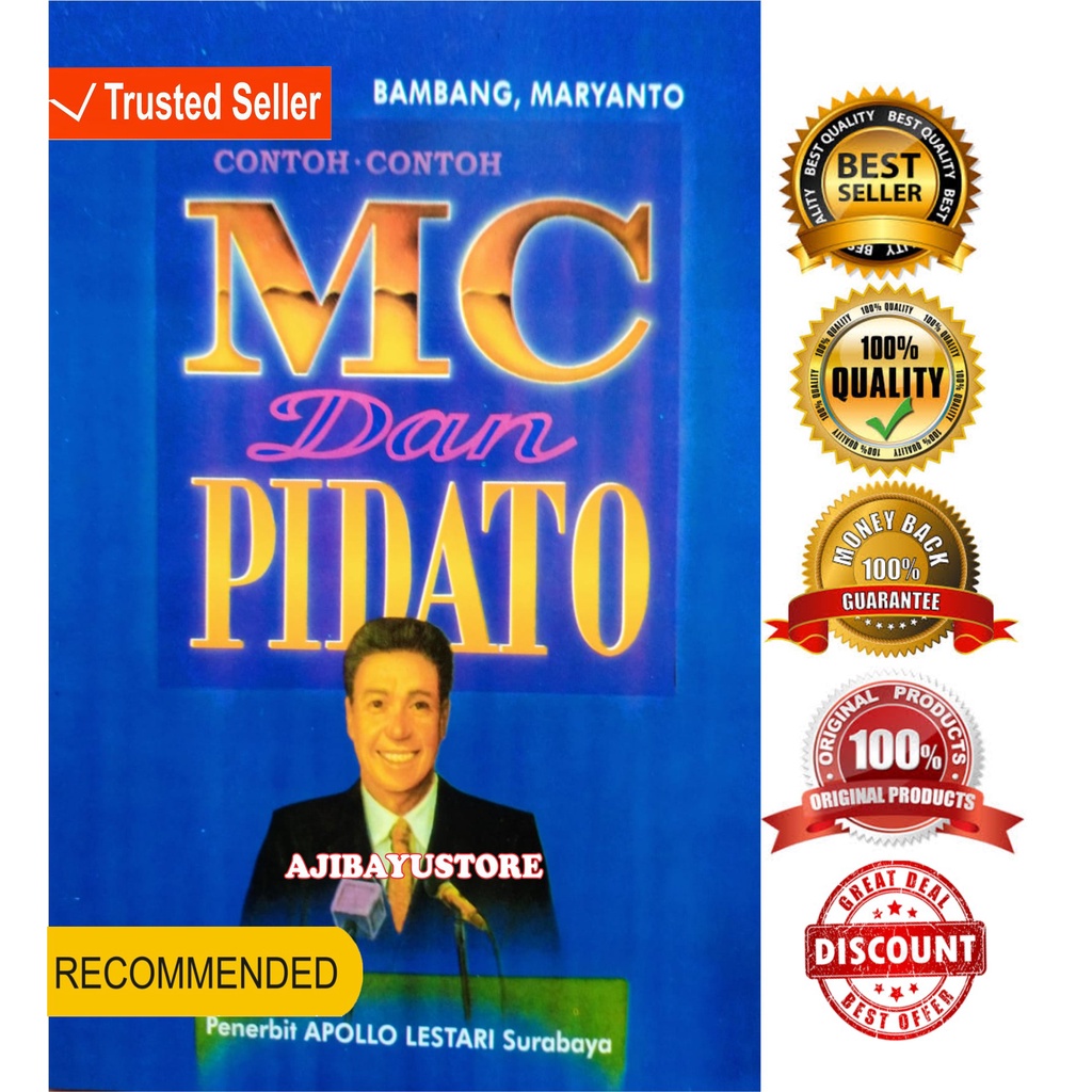 Jual Buku Berpidato Buku MC Buku Pidato Contoh-Contoh MC Dan Pidato ...