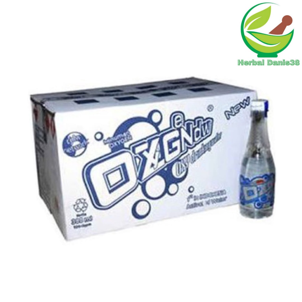 Jual air OXY oksigen original khusu gojek 24 botol | Shopee Indonesia