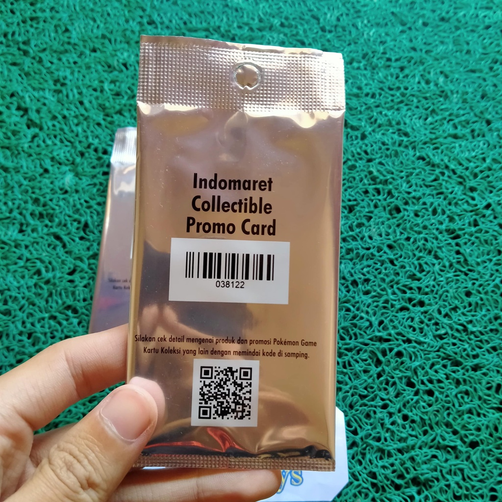 Jual Kartu Promo Pokemon TCG Indonesia - Pack Indomaret Collectible 038122 Sealed Segel Original ...
