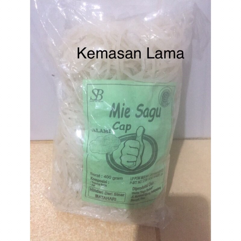 Jual Mie Sagu Cap Jempol 400+-Gram Khas Selatpanjang | Shopee Indonesia