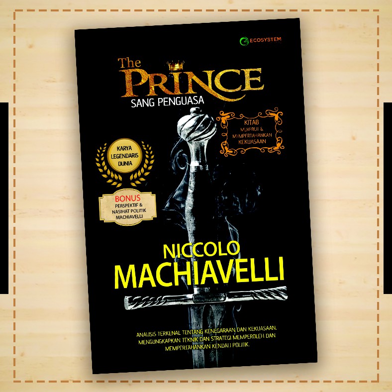 Jual Buku Niccolo Machiavelli The Prince Sang Penguasa Shopee Indonesia