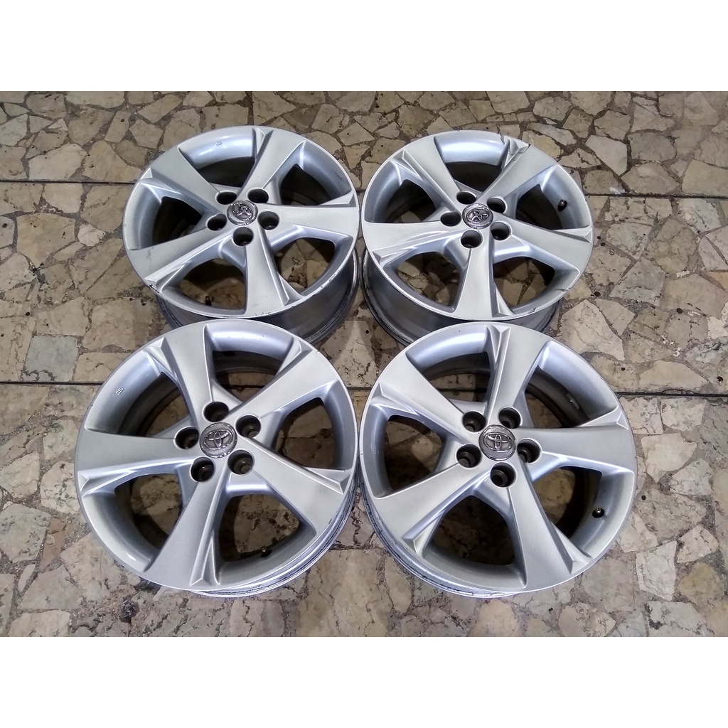 Jual Velg Mobil OEM STD ALTIS Ring 16X6,5 Hole Pcd 5X100 ET39 Warna ...