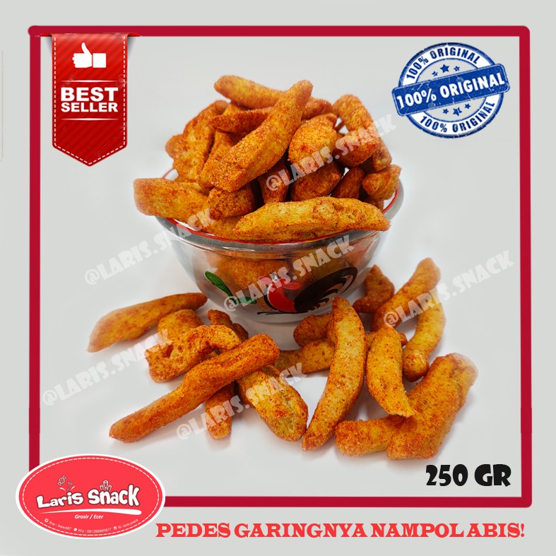 Jual Stik Basreng Bakso Goreng Pedas Gurih Renyah Snack Kiloan 250gr ...