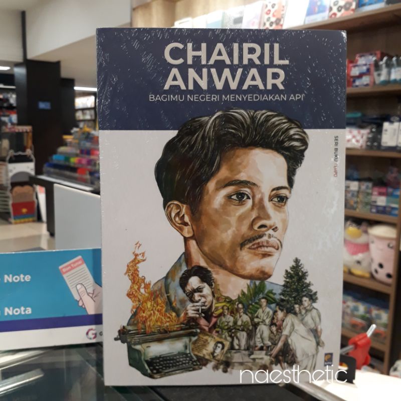 Jual Buku chairil anwar bagimu neheri menyediakan api ( seri tempo ...