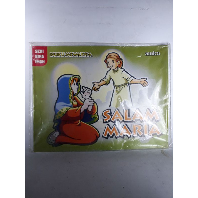 Jual Buku Mewarnai Salam Maria . vrh3 | Shopee Indonesia