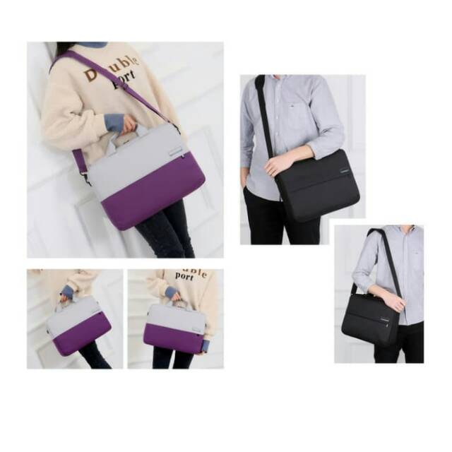 Jual Korea 2 Tone Legend Laptop Bag / Tas Laptop | Shopee Indonesia