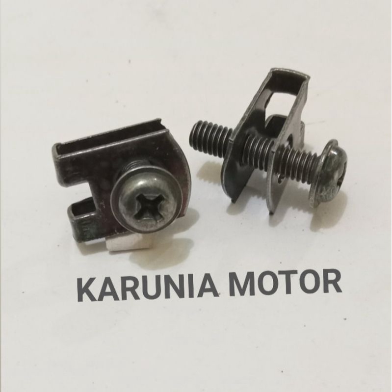 Jual Baut baut + kelipan jepit batok Honda Supra | Shopee Indonesia