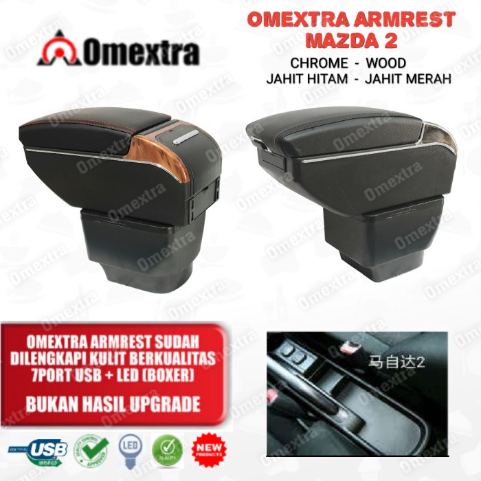 Jual Armrest Mazda 2 2007 To 12 Console Box Mazda 2 Armrest Box Mazda ...