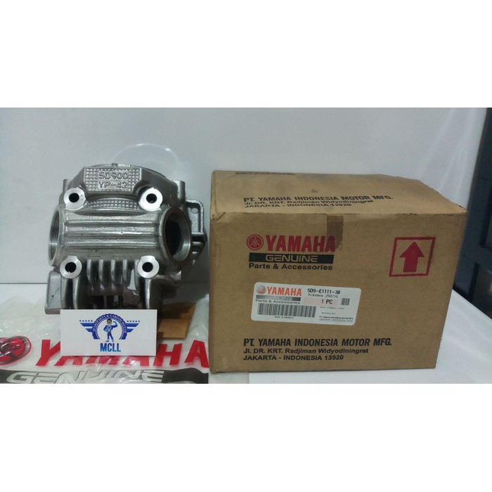 Jual BLOK HEAD VEGA ZR/RR/JUPITER Z NEW/LEXAM ORIGINAL YAMAHA 5D9-E1111 ...