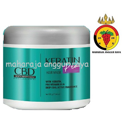 Jual CBD Keratin Pro Hair Mask 500gr Masker Rambut Kering Rusak Warna ...