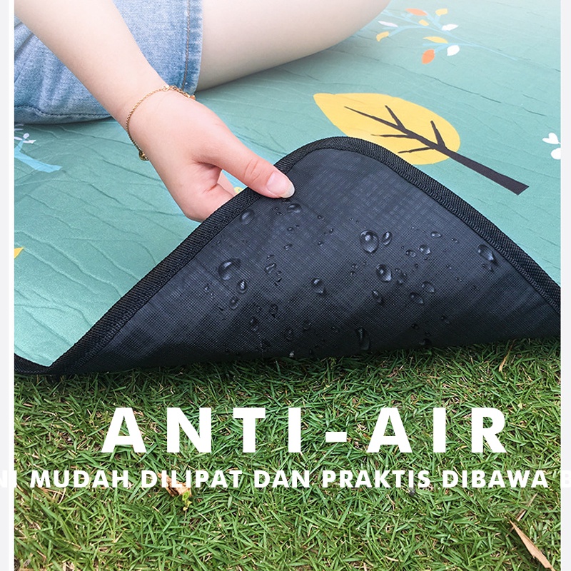 Jual TIKAR piknik TEBAL WATERPROOF alas piknik tikar piknik outdoor ...