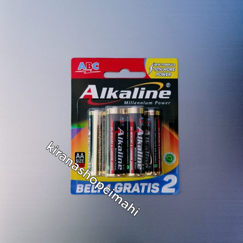 Jual Batre ABC Alkaline AA isi 6 pcs / baterai / battery / batu / abc ...
