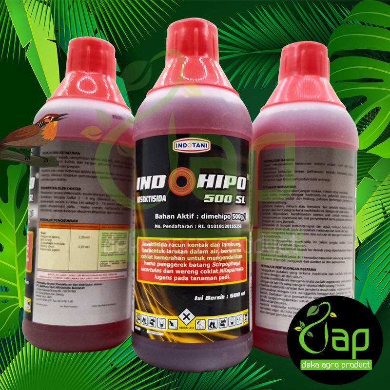 Jual FLASH SALE INSEKTISIDA INDOHIPO 500SL 400ML INDOTANI BAHAN AKTIF ...