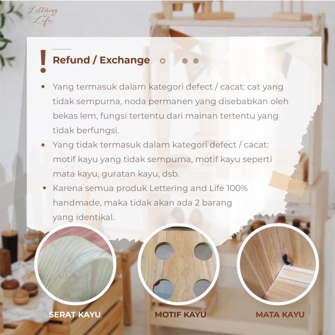 Jual White Alphabet And Number Wooden Blocks - Balok Angka Susun ...