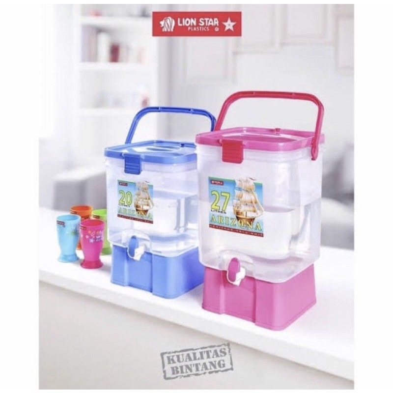 Jual DISPENSER TEKO AIR ES TEMPAT MINUM KRAN / DRINK JAR 27 LITER ...