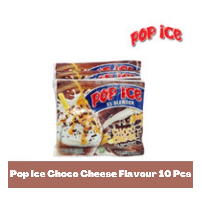 Jual POP ICE CHOCO CHEESE FLAVOUR 10 SACHET | Shopee Indonesia
