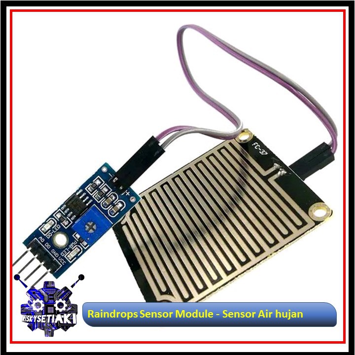 Jual Humidity and Rain Drop Module Sensor Air Hujan dan Kelembaban ...