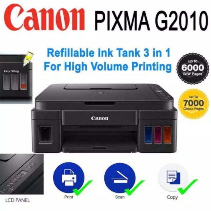 Jual Printer Canon G2010 / Printer Canon G 2010 All In One semarang ...