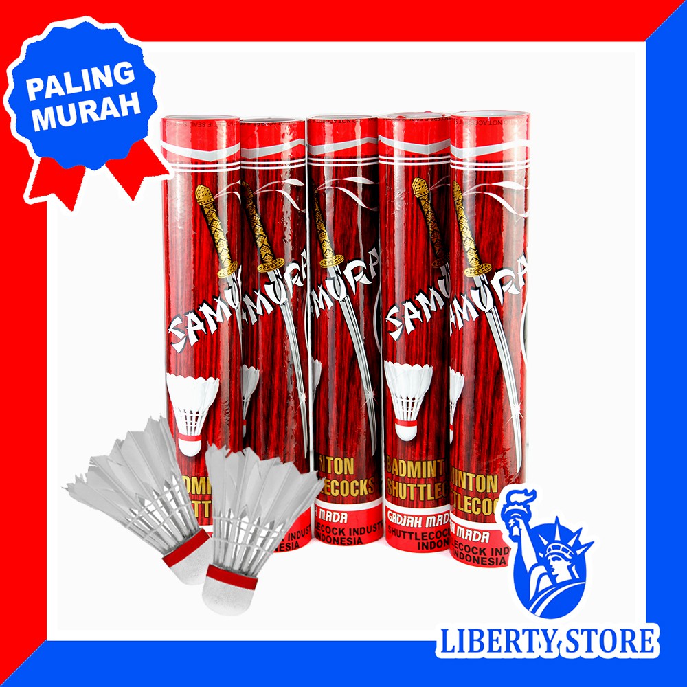 Jual Shuttlecock badminton SAMURAI MERAH Berkualitas ORIGINAL | Shopee ...
