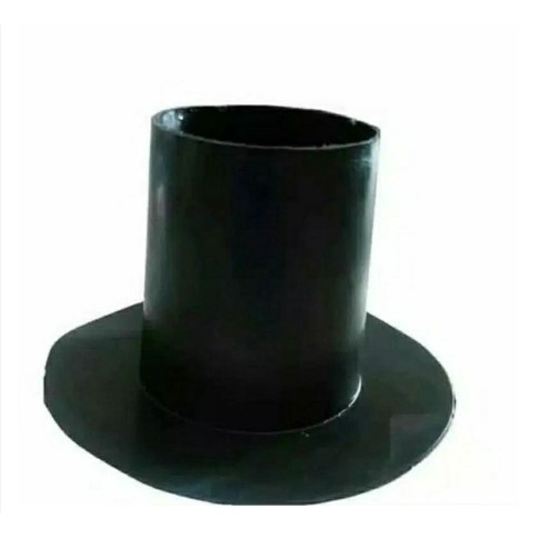 Jual Corong Talang Hitam 4" Corong Topi dari Seng Talang - Fiber Talang ...
