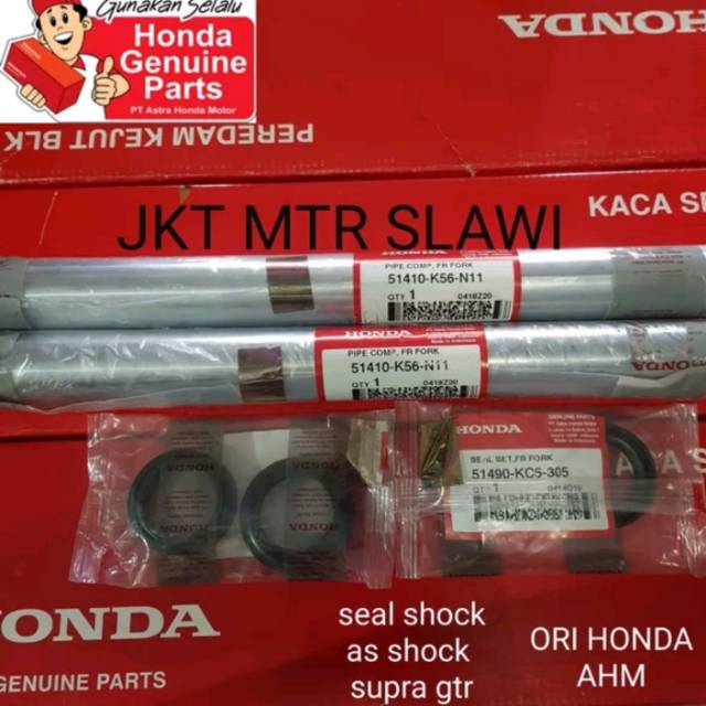 Jual 51410-K56-N11 51490 kc5 305 as shock seal shock depan gtr supra ...
