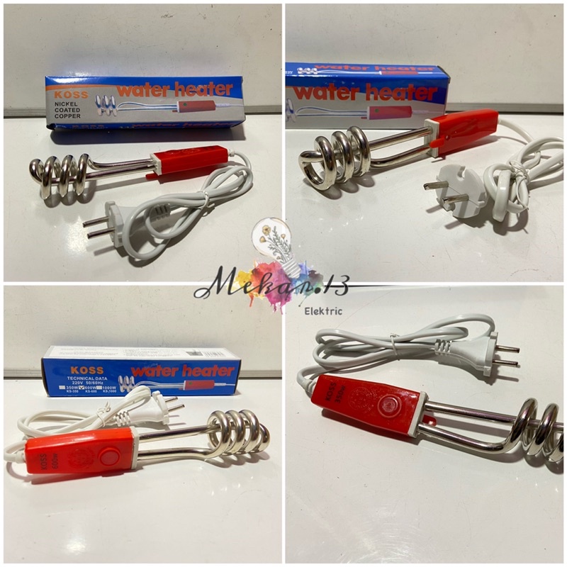 Jual Water Heater Koss 350W, 600W dan 1.000W /Alat Pemanas Portable ...