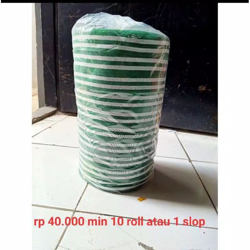 Jual TALI MEDALI ROLL-AN TALI WEBBING TAPE ROLL UK 3,5 CM X 50 YARD ( ± ...