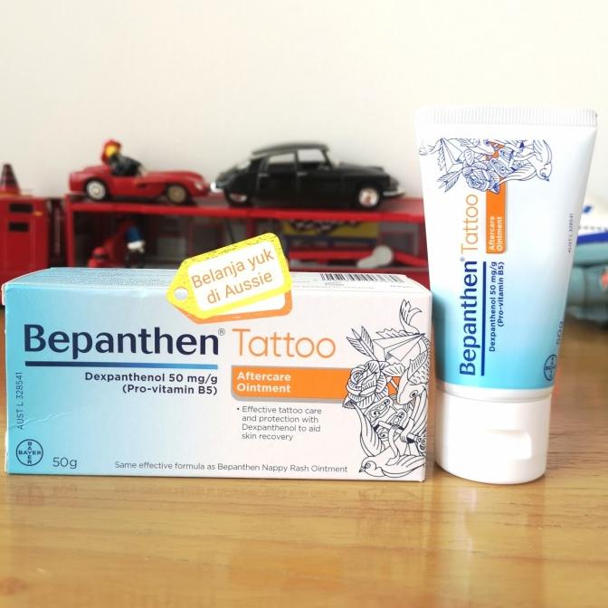 Jual Bepanthen Tattoo Aftercare Ointment - 50g Original Product ...