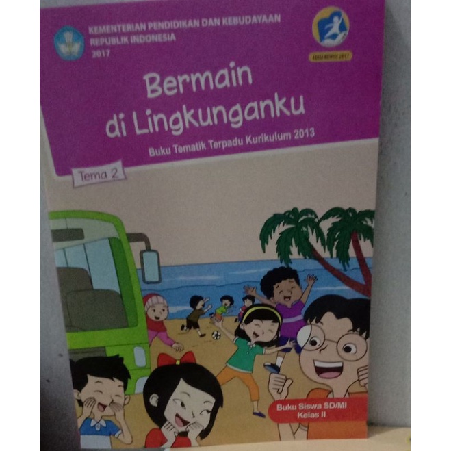 Jual Buku Pelajaran Tematik Kelas 2 Tema 2 Revisi Terbaru Shopee