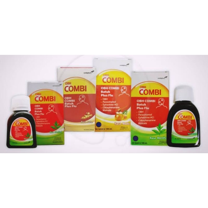 Jual OBH Combi Batuk Flu 100 ml (Madu/Jahe/Mentol) | Shopee Indonesia