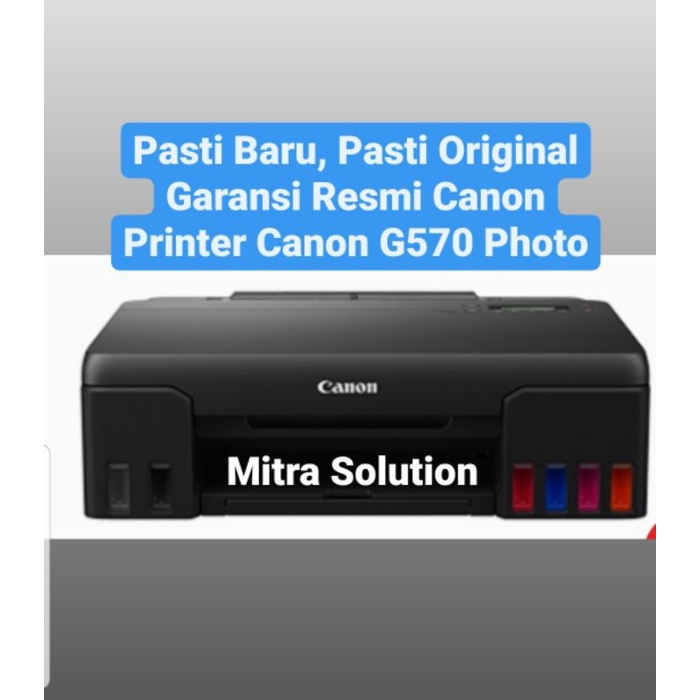Jual Printer Canon G570 G-570 G 570 photo 6 Tabung Baru Garansi Resmi ...