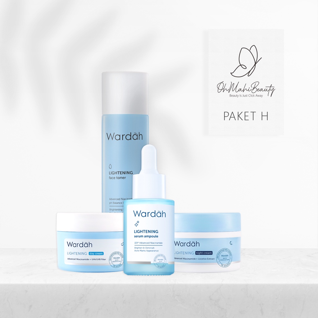 Jual Wardah Paket Lightening Series | Paket Wardah Lightening Series ...