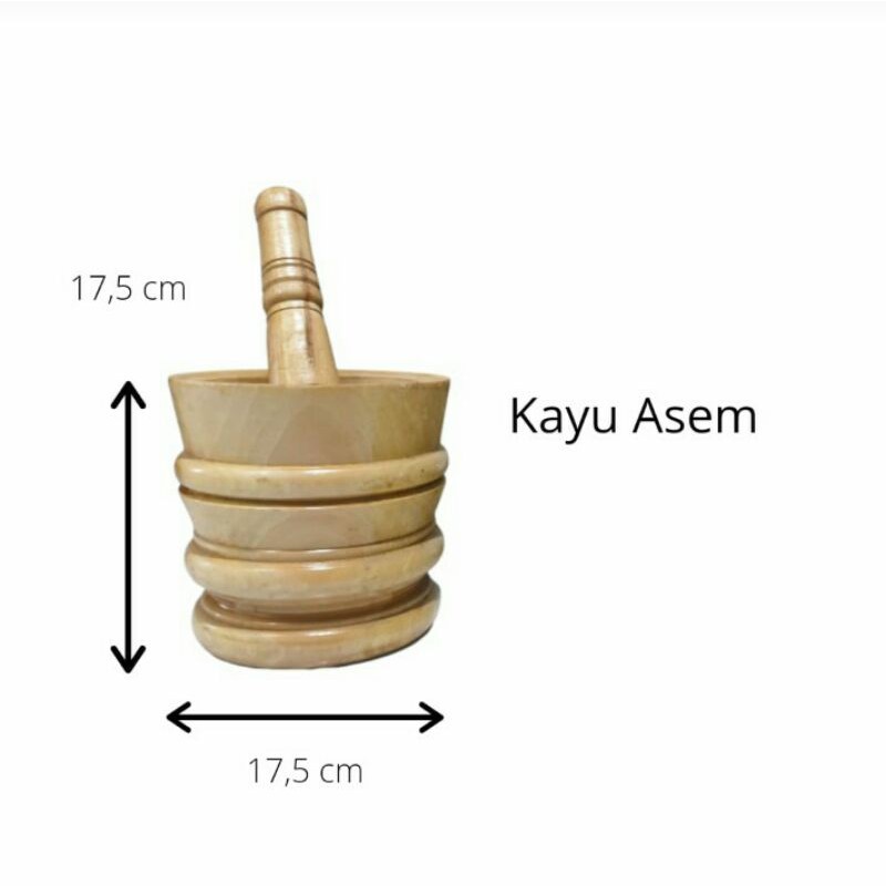 Jual ALAT TUMBUK KAYU / LULUMPANG KAYU ASEM | Shopee Indonesia