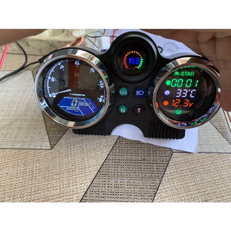 Jual SPEDO/SPEDOMETER NINJA SS NEW COSTOM DIGITAL | Shopee Indonesia