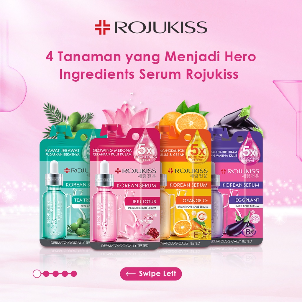 Jual ROJUKISS KOREAN SERUM WAJAH - Jeju Lotus Bright | Tea tree Acne ...