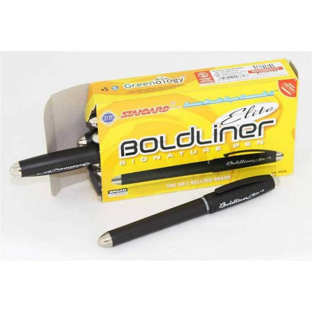 Jual Pulpen STANDARD Boldliner Elite 1.0 mm | Signature Pen STANDARD ...