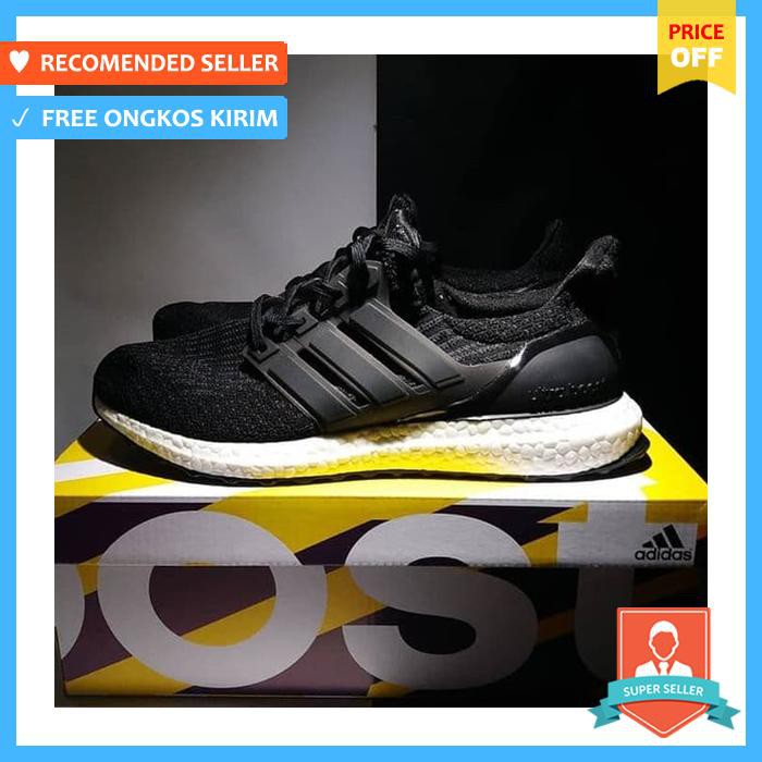 Jual Adidas Ultra Boost 3.0 Black White Premium - Sepatu Pria ...