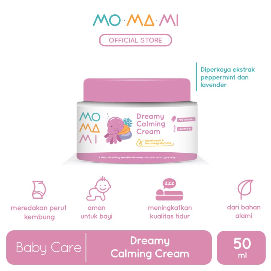 Jual Momami Dreamy Calming Cream 50 g | Shopee Indonesia