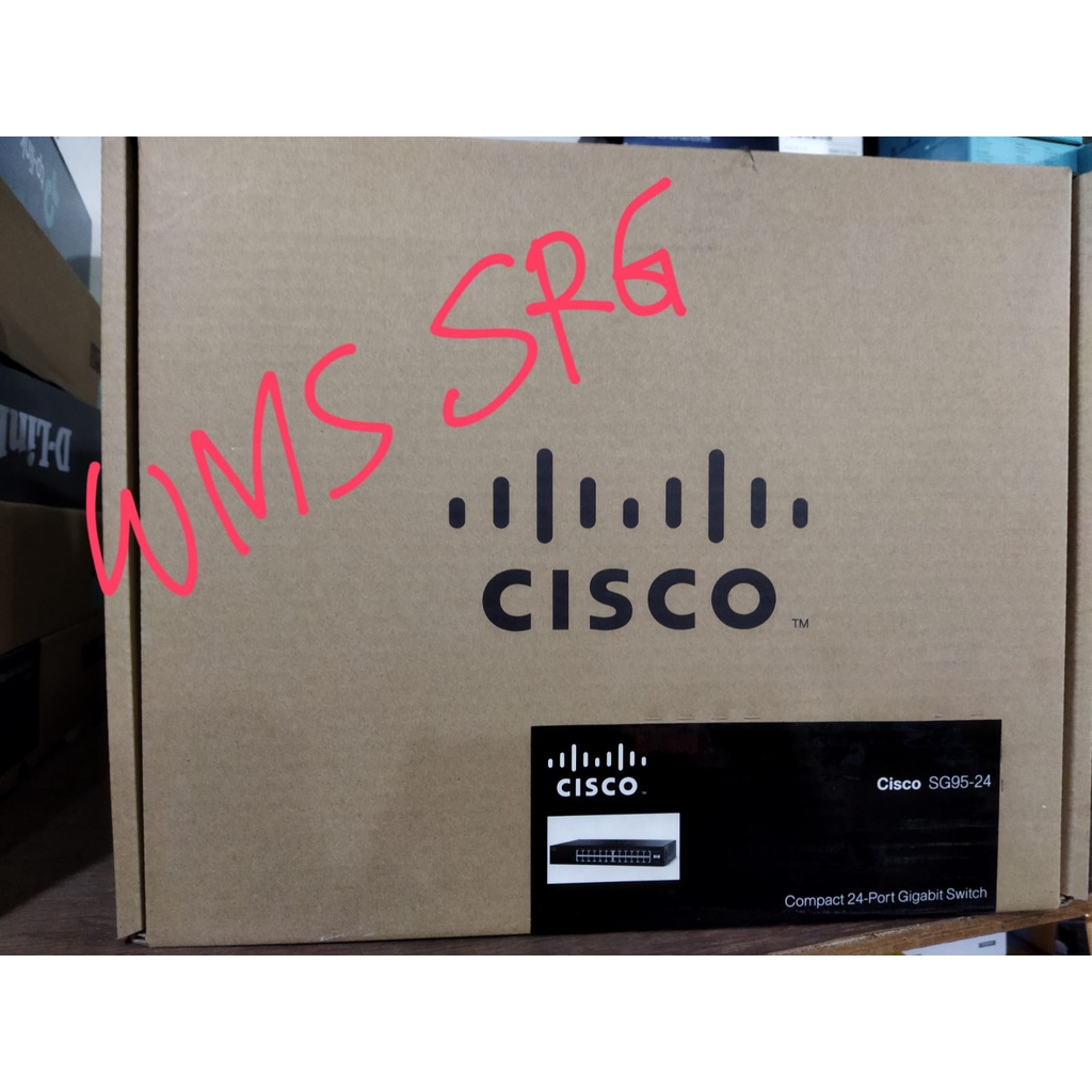 Jual Cisco SG95-24 Switch Hub 24 Port Gigabit | Shopee Indonesia