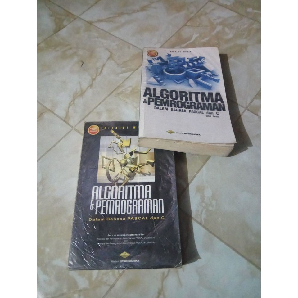 Jual BUKU ALGORITMA DAN PEMROGRAMAN DALAM BAHASA PASCAL DAN C | Shopee ...