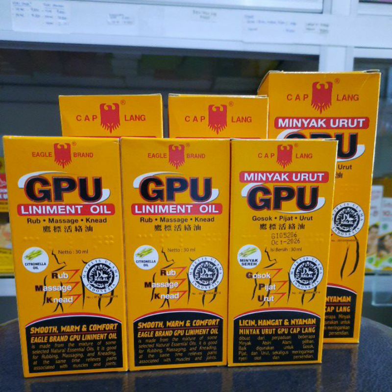 Jual Minyak Urut GPU 30ml, 60ml, 100ml | Shopee Indonesia