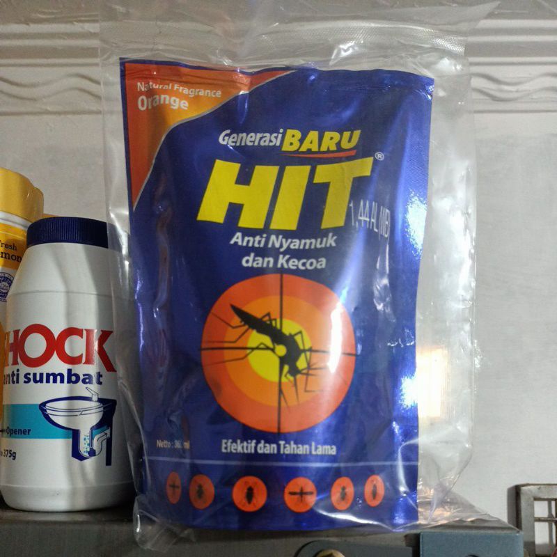 Jual HIT POUCH REFFIL/ALAT POMPA SPRAY EKONOMIS SERBAGUNA anti nyamuk ...