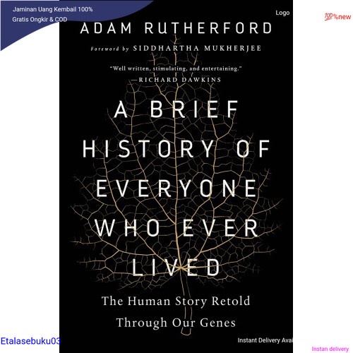 Jual Adam Rutherford-A Brief History of Everyone Who Ever Lived ...