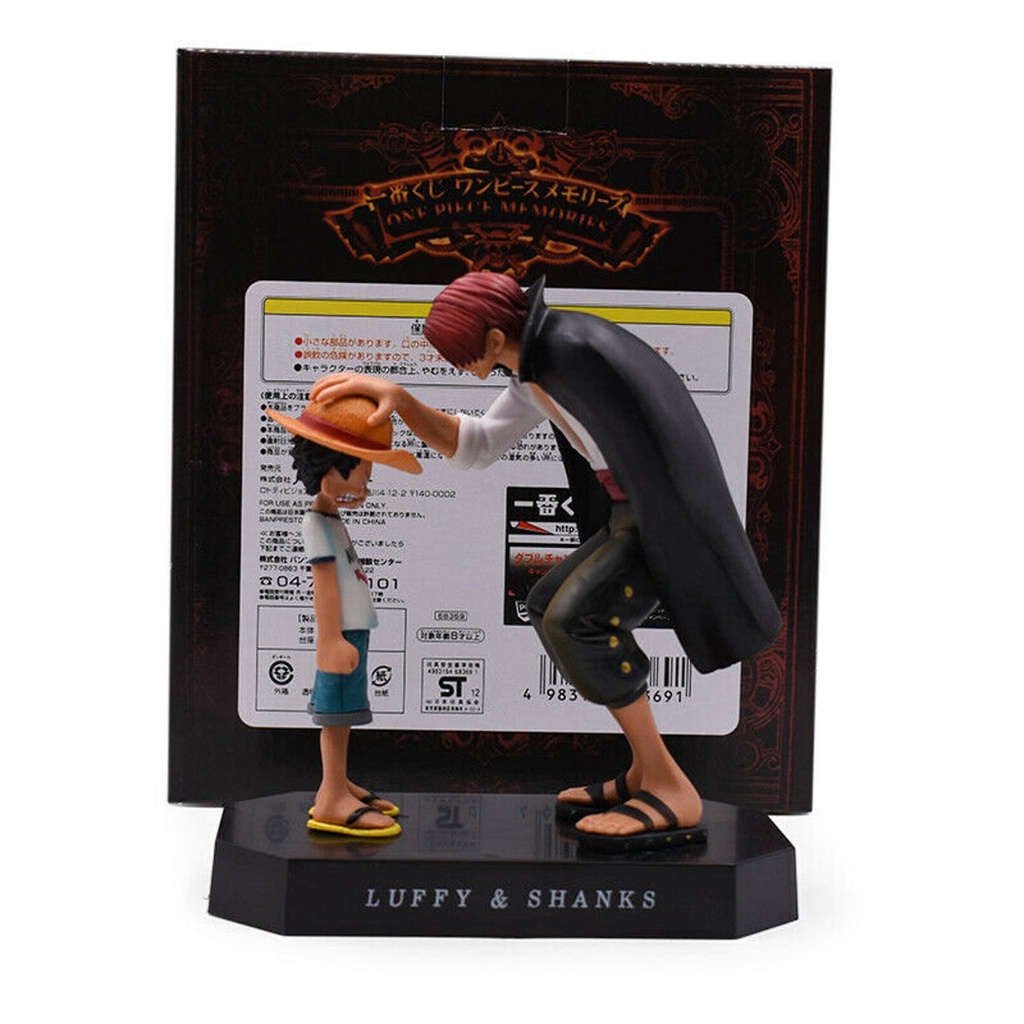 Jual Figure One Piece memories The Promies Luffy and Shank PVC NEW MIB ...