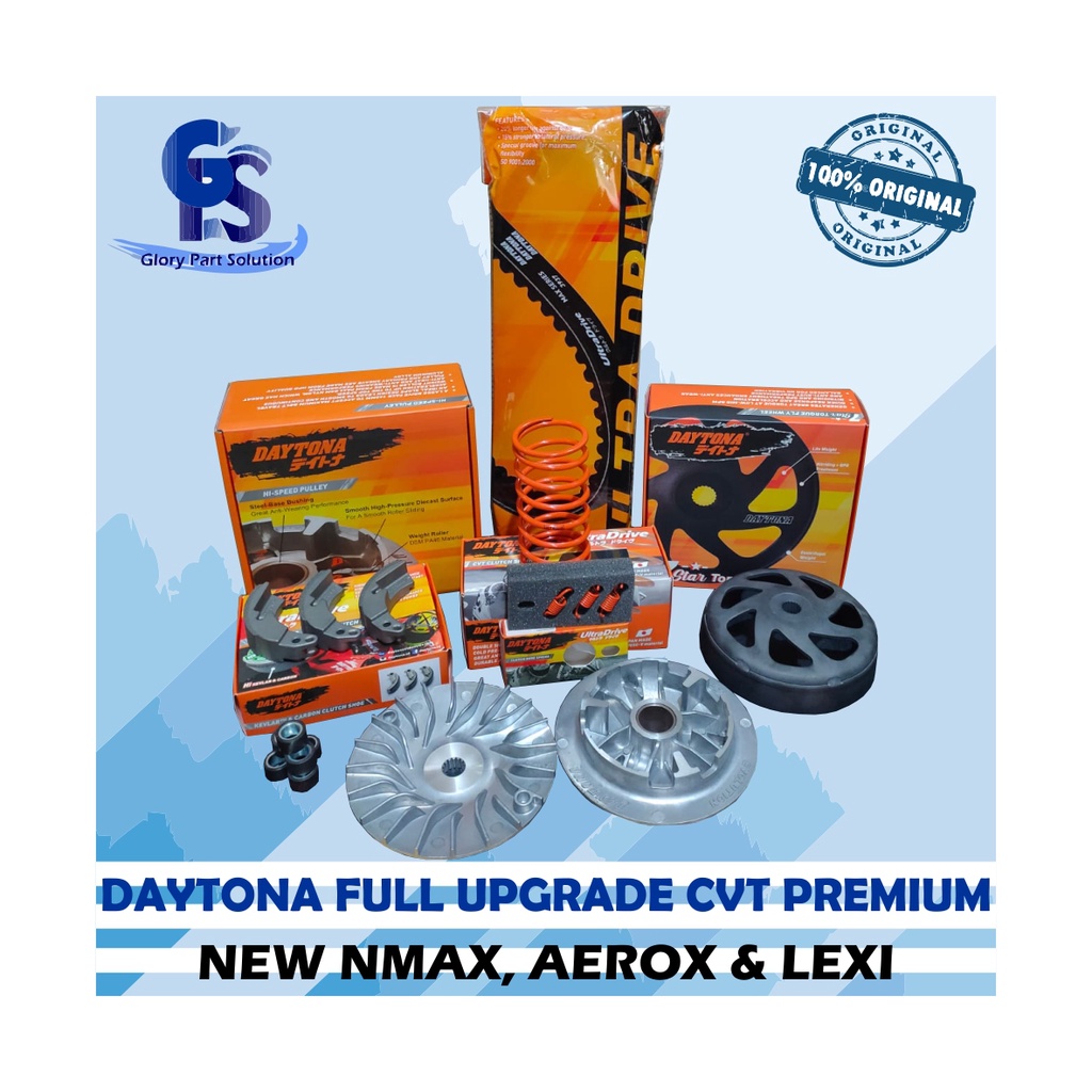 Jual DAYTONA FULL UPGRADE CVT PREMIUM NMAX NEW AEROX LEXI | Shopee ...